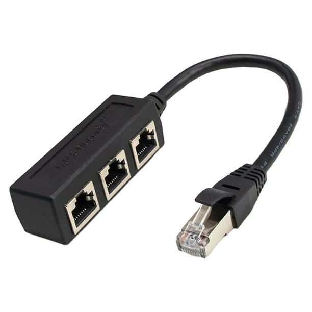 Splitter Network Adapter, Connector for Computer Three - Walmart.ca