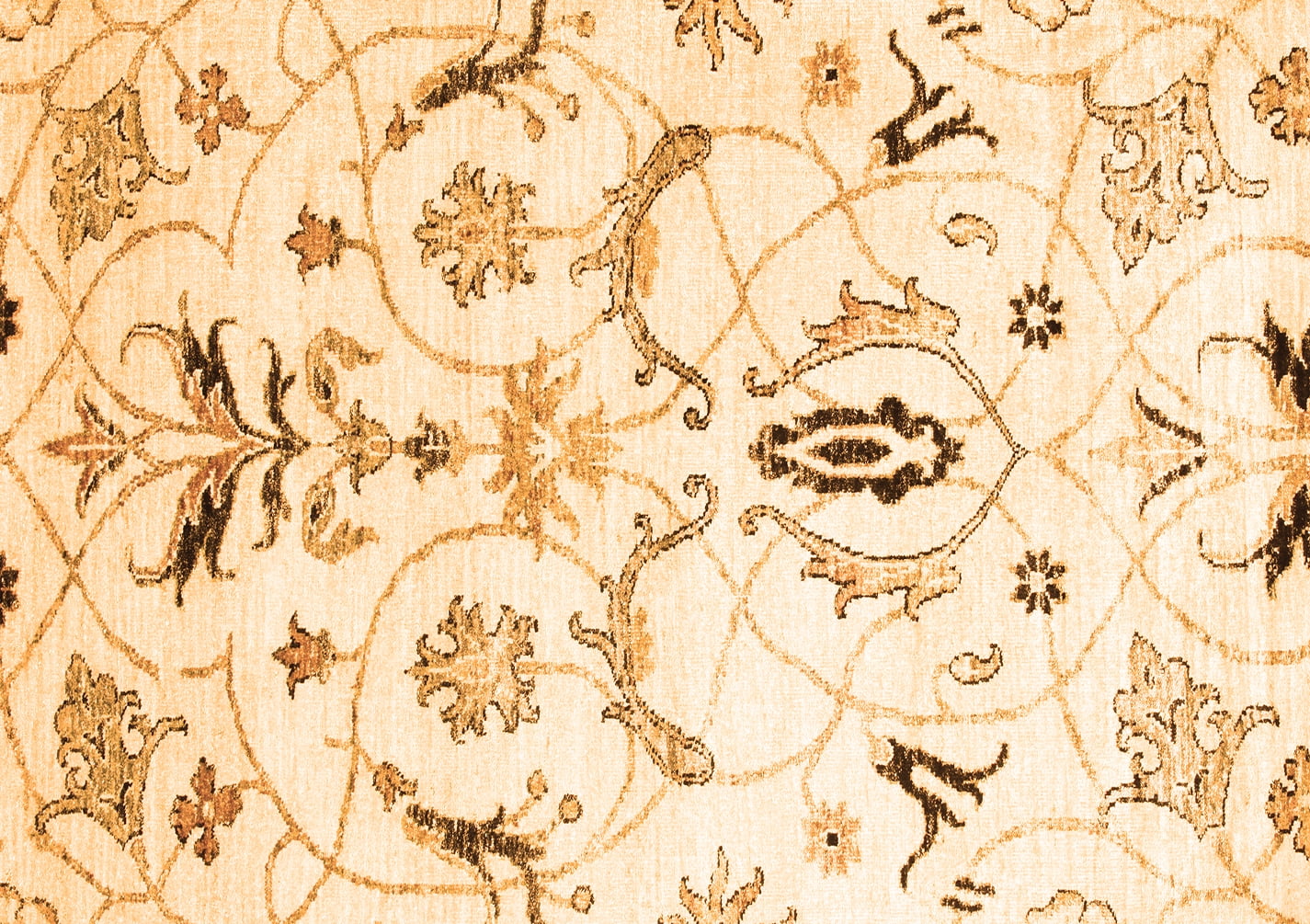 Ahgly Company Indoor Rectangle Abstract Orange Contemporary Area Rugs ...