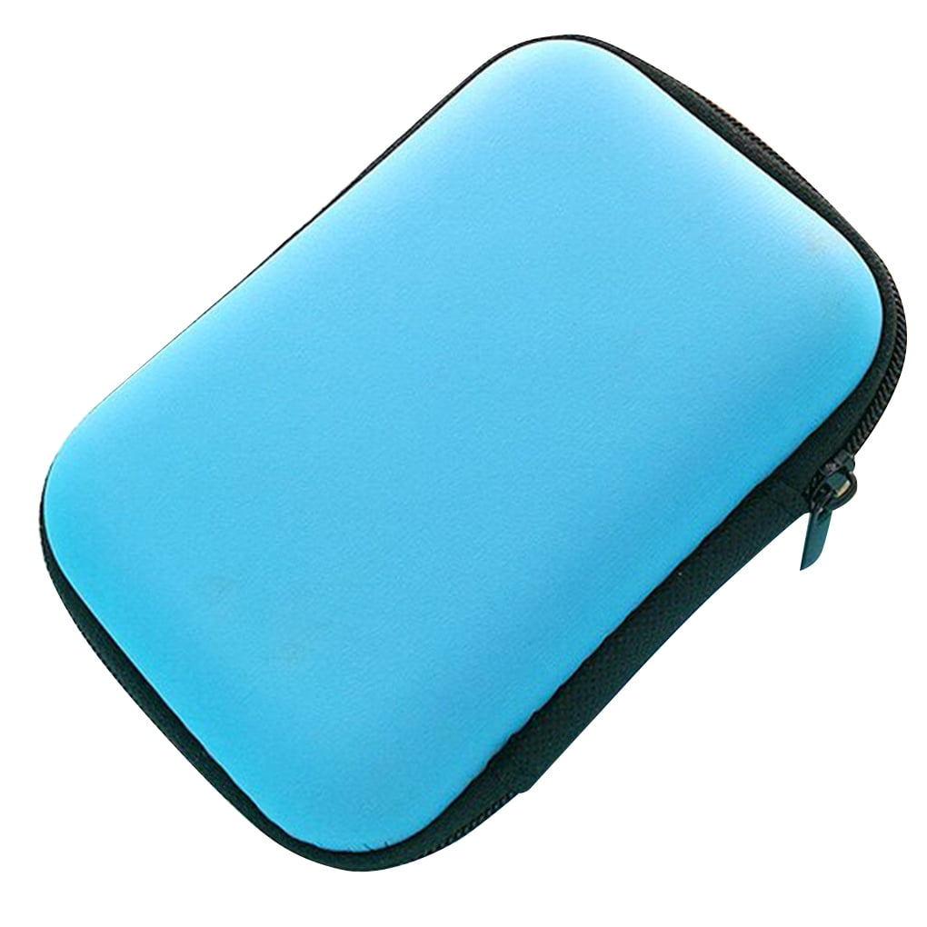 Headphone Data Cable Storage Case Charger Rectangular Box EVA Zipper ...