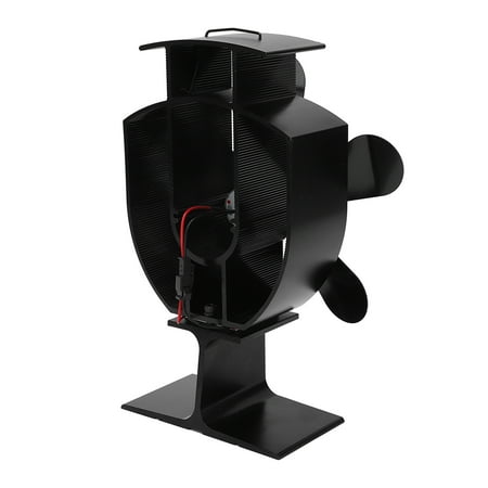 Heat Powered Stove Fan, Maximum 1500rpm High Temperature Resistance 5 ...