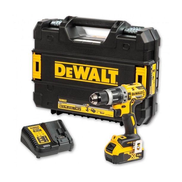 Taladro Rotomartillo 1/2in Brushless + Bateria + Caja DeWalt DCD796P1 ...