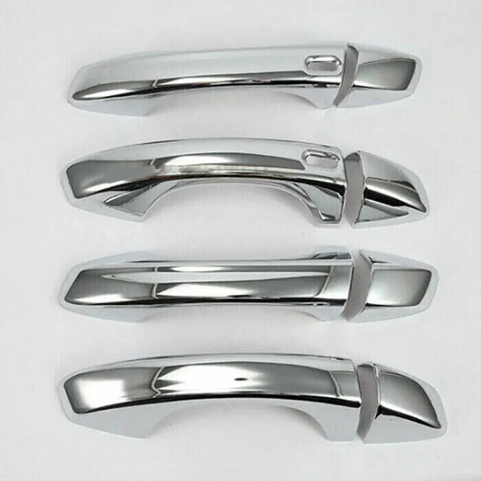 Click here for Unbranded Chrome Door Handle Cover For Smart Keyho... prices