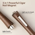 6pcs Cat's Eye Gel Magnetic Stick Manicure Tool, 1 Double Head Nail ...