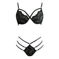 Adjfdgt Plus Size Lingerie Bodysuit Thong Back Sexy Sheer Floral Lace