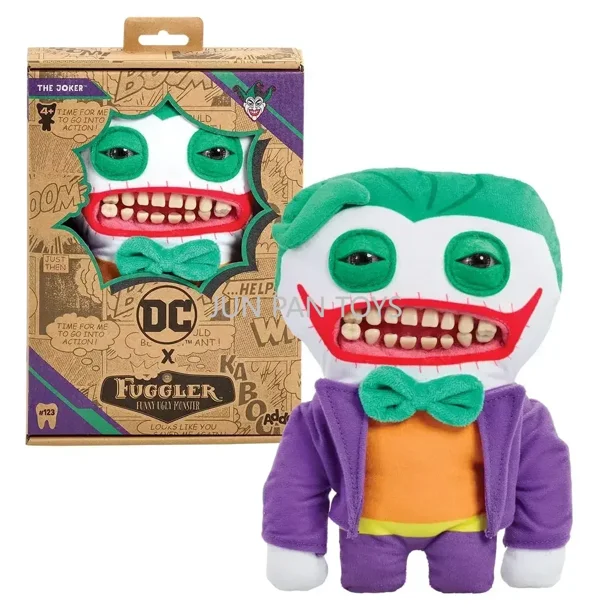 Original Fuggler X DC Batman juguete suave divertido monstruo feo superhéroe peluches Bob ...