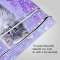2 Pack Wet Dry Bags,Adorable Baby Cat Pattern Waterproof Reusable Dual ...