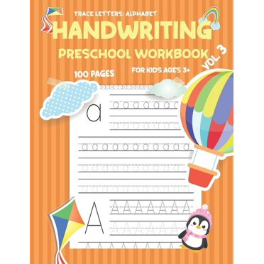 Tracing letters & numbers book for preschoolers: Pen Control, Line ...