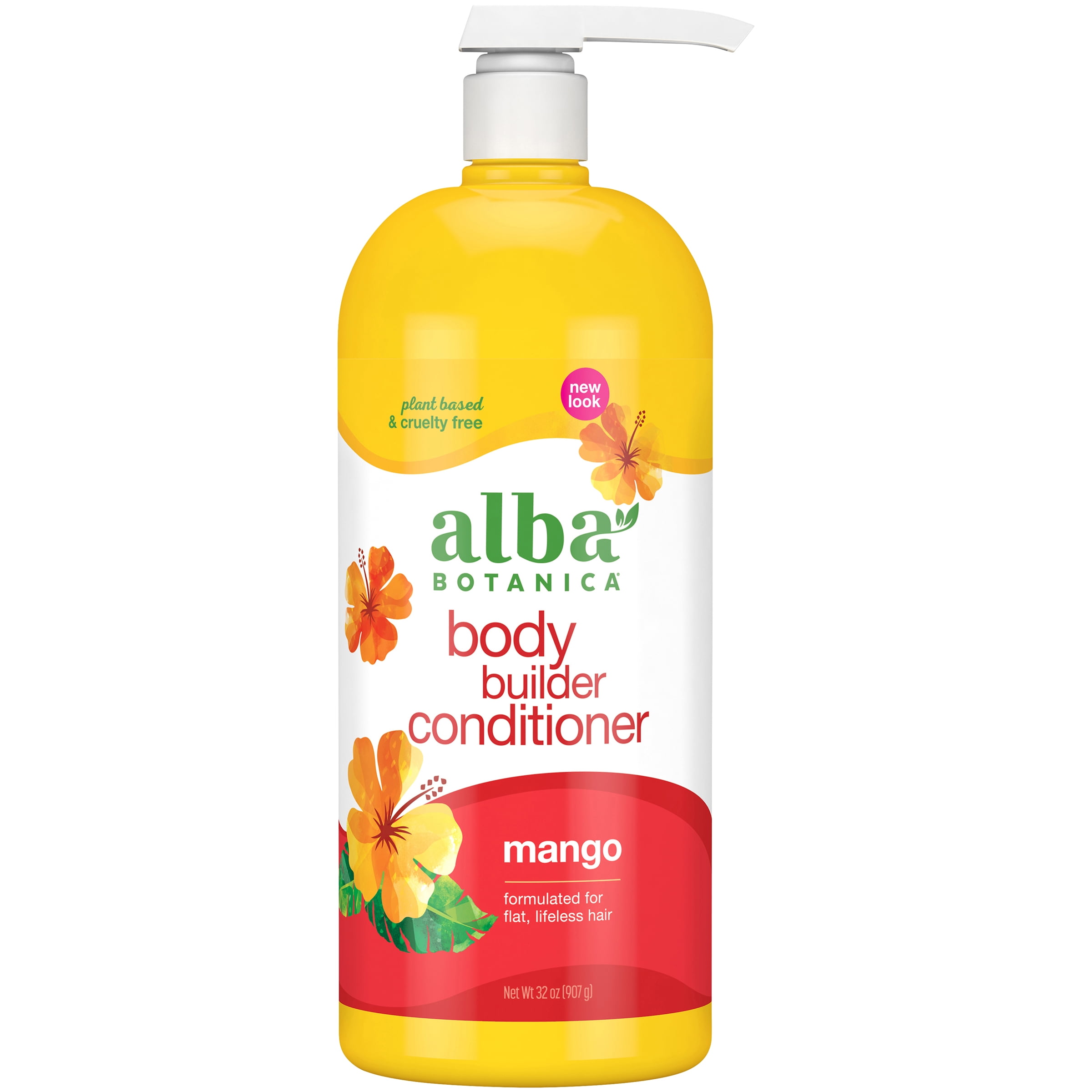 Alba Botanica Body Builder Mango Hawaiian Conditioner, 32 oz - Walmart.com