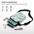 HELLHERO Farm Animal Pattern Crossbody Sling Bag Polyester Leakproof ...