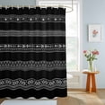 Bathroom Shower Curtain Modern Minimalist Ethnic Pattern Waterproof ...