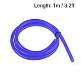 Silicone Tube 1/4 inch ID x 5/16 inch OD 1m/3.3ft Rubber Tubing Blue ...