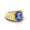 Shree Jewelrs Original Certified Natural Blue Sapphire (Neelam) Ring ...