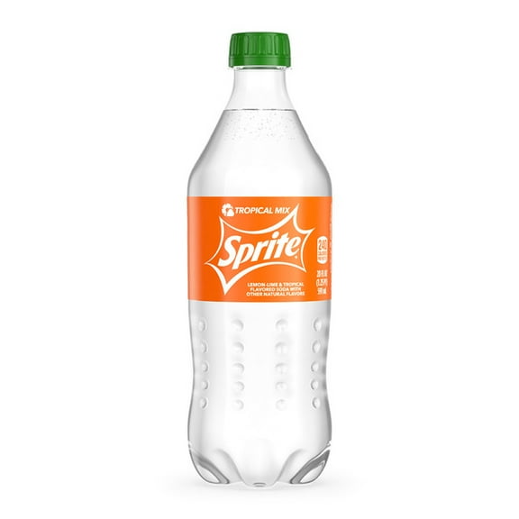 Sprite Tropical Mix, Lemon-Lime Soda with Strawberry and Pineapple, 20 ...