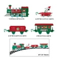 Snoopy Express 12-Piece Christmas Train Set – Holiday Décor Toy by Ruz ...