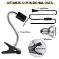FINAQUA UVA/UVB Turtle Heat Lamp 2-Pack 50W with Timer - Walmart.com