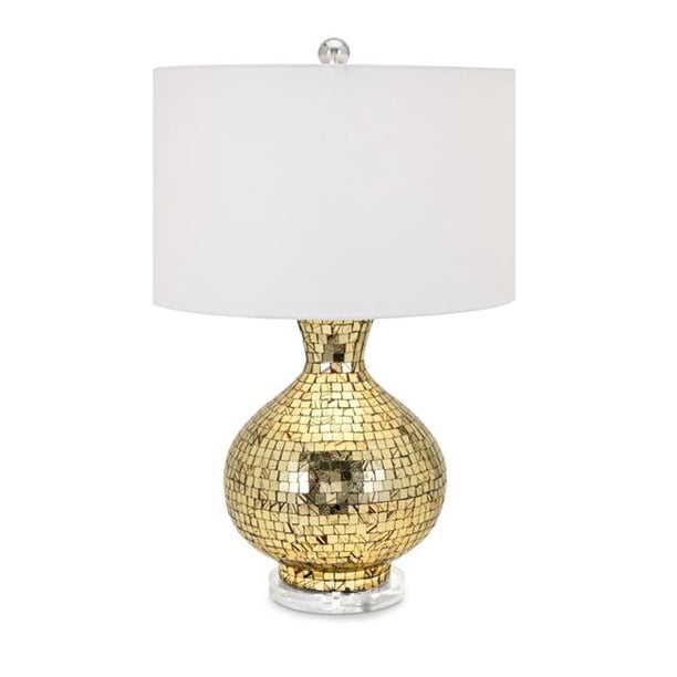 IMAX 14685 Radhi Mosaic Lamp, Gold - Walmart.ca