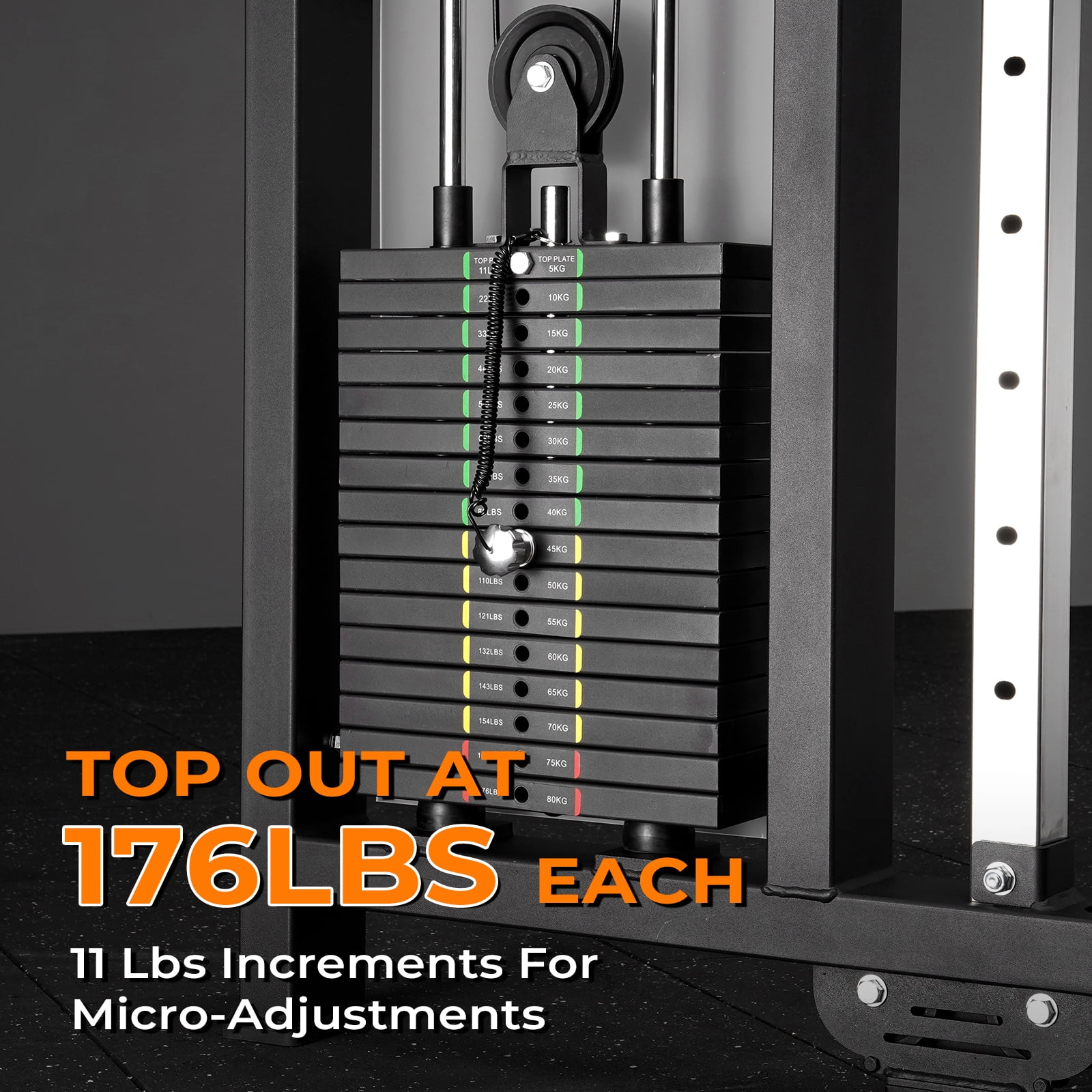 Syedee Functional Trainer with 352lbs Weight Stack, Philippines | Ubuy