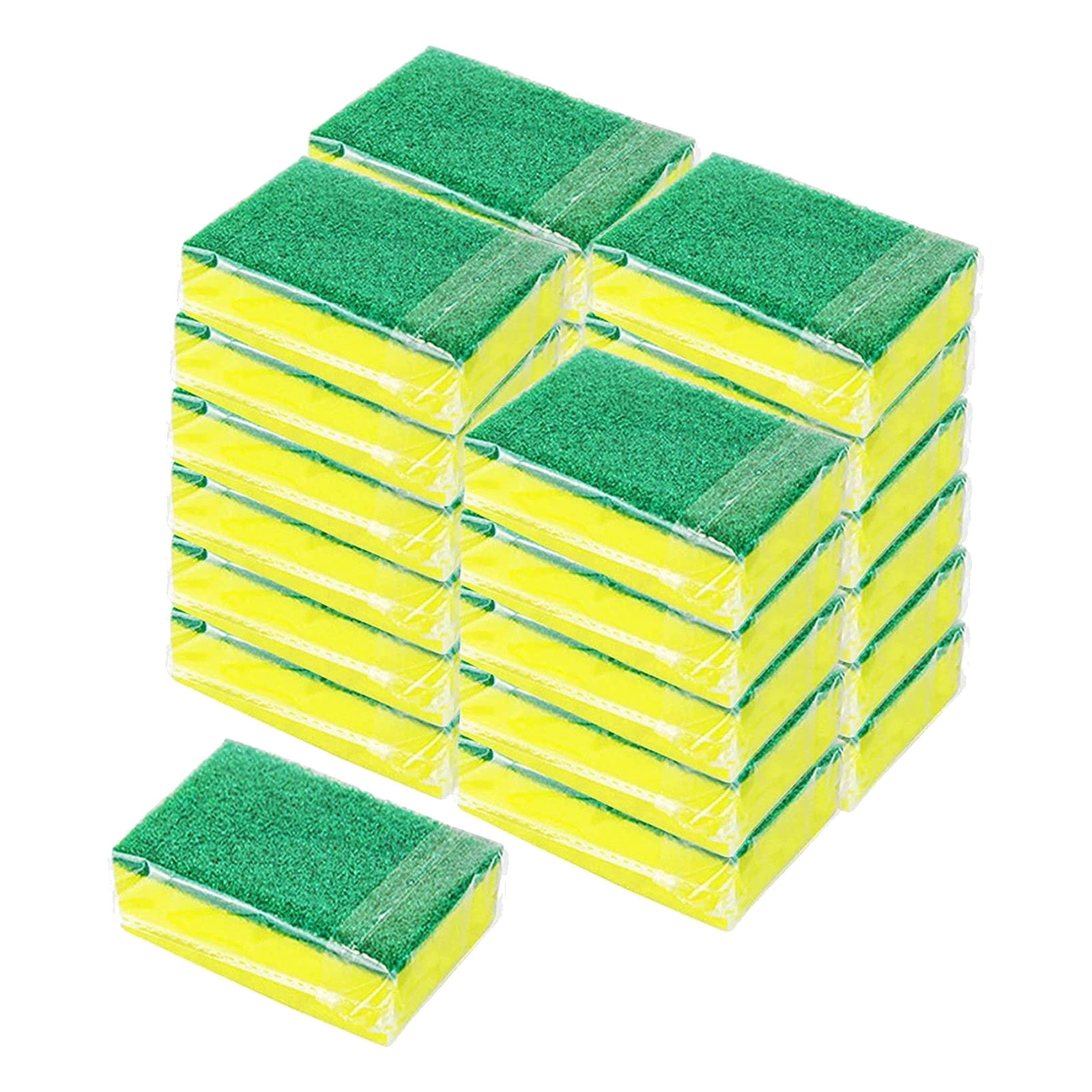 Small Sponges For Sinks 48-Pack Mini - Individually Wrapped, Compact ...