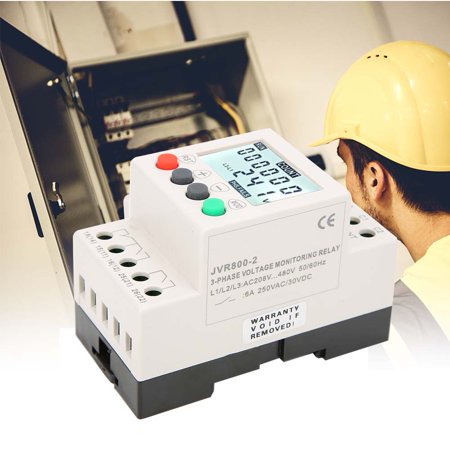 Phase Sequence Protection Relay, Under-Voltage Manual Voltage ...