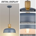 Chandelier lighting fixture, ceiling hanging light with hammered metal ...