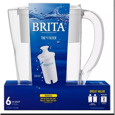 Brita Space Saver 6-Cup Pitche - Walmart.ca