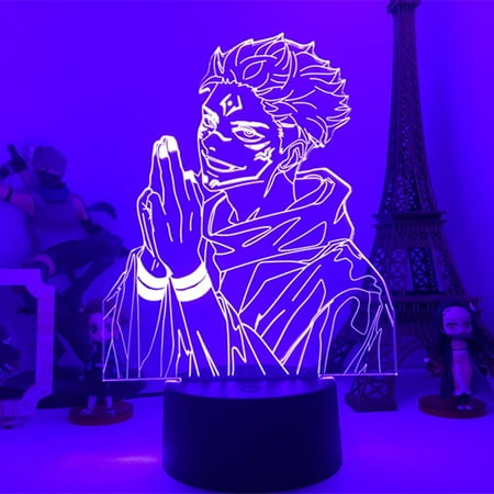 2021 New LED Night Light Anime Jujutsu Kaisen Gojo Satoru Model Design ...