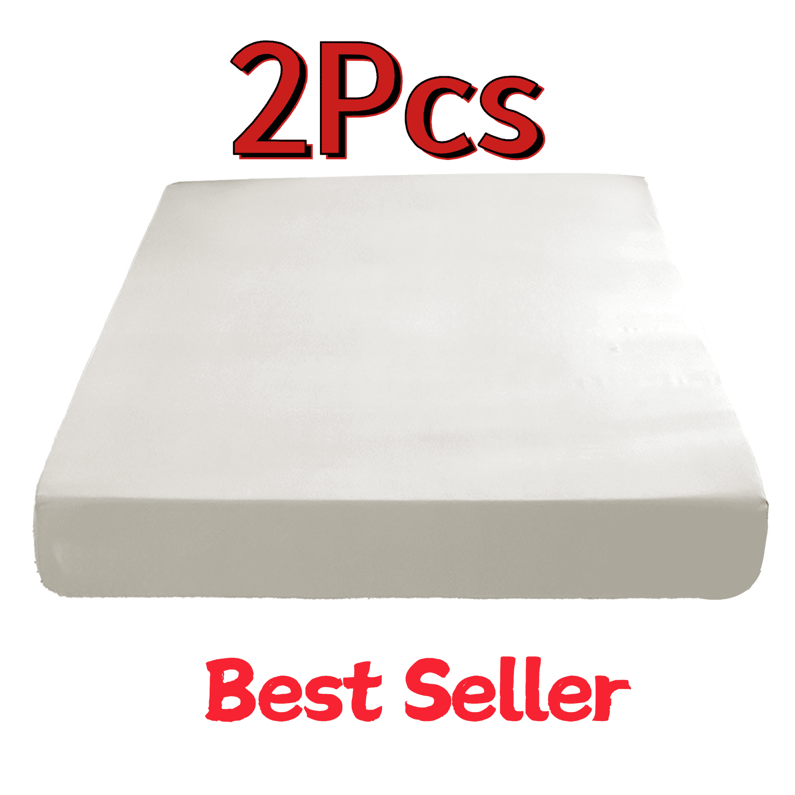 Click here for Slynshome Twin Fitted Sheet 2pcs Hotel Luxury Sing... prices