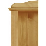 RealRooms Chester 5 Shelf Open Bookcase, Stained Brown - Walmart.com