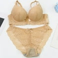 Beige Womens Underwire Push Up Bra Thin Cup Bc Size 85B Color Beige ...