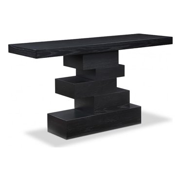 Meridian Furniture June Black Oak Console Table - Walmart.com