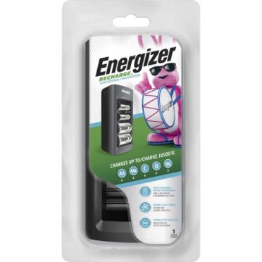 Energizer Rechargeable Battery Charger for C Cell, D Cell, AA, AAA, and ...