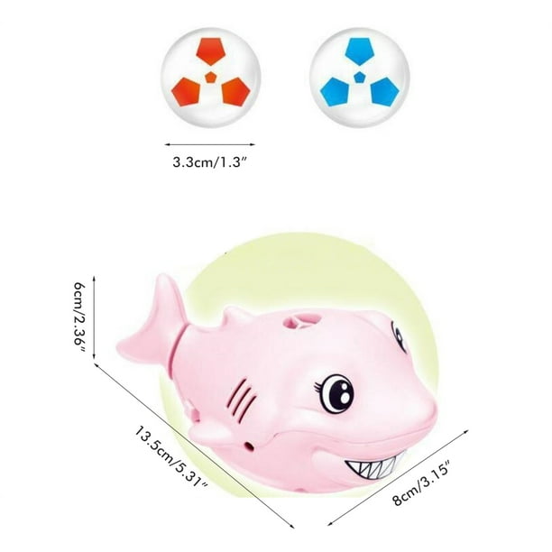 Cartoon Shark Fan Suspension Ball Toy USB Charging Shark Fan Floating ...