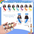 SENYERGIANT 35 Pcs Mini Rubber Jesus Toys, Little Jesus Figures to Hide ...