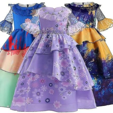 Magic Full House Princess Dress Summer Puff Sleeve Puff Dress#ljfs097c ...