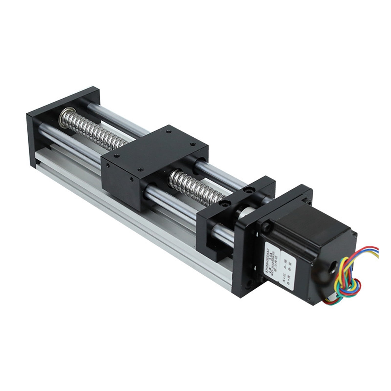 CNC Linear Guide GGP Ball Screw Sliding Table 50-400mm Effective Stroke ...