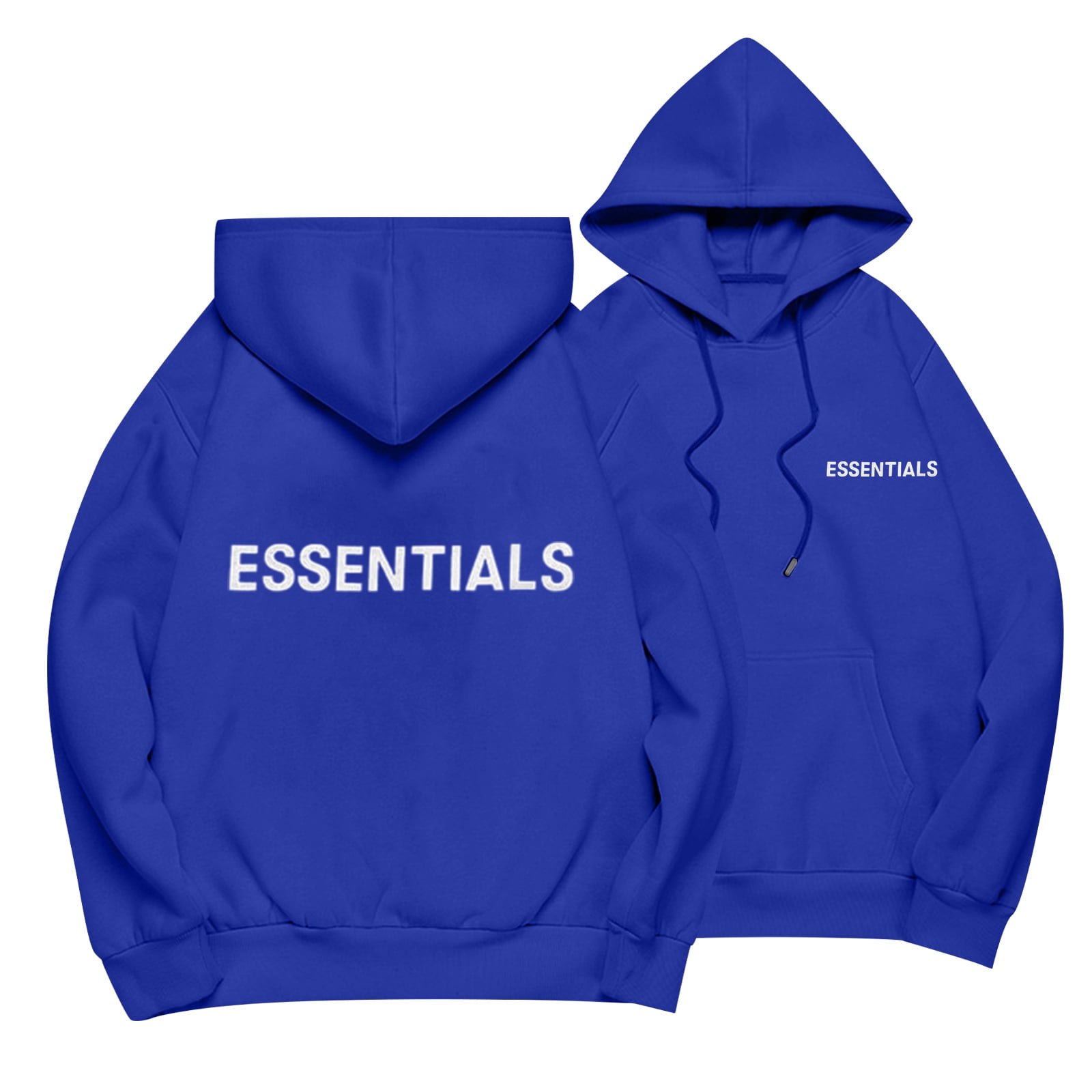 Click here for Choiix Pullover Hooded Sweatshirt With Front And B... prices