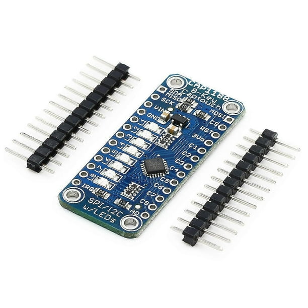 CAP1188 1602 CAP Touch-Breakout BRD Touch-Module for Arduino | Walmart ...