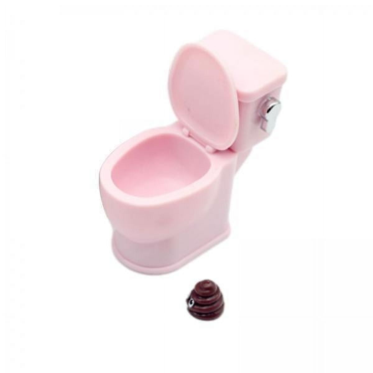 Molde para inodoro de casa de muñecas,Mini asiento de inodoro de ...