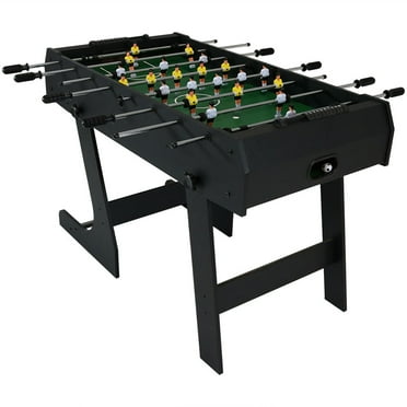 Costway Mini Foosball Table, 27in Soccer Game Table w/ 2 Footballs and ...