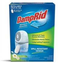 DampRid Fresh Scent Drop-In Tab Moisture Absorber Starter Kit for ...