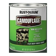 Army Green, Rust-Oleum Specialty Camouflage Spray Paint- Quart, 2 Pack ...