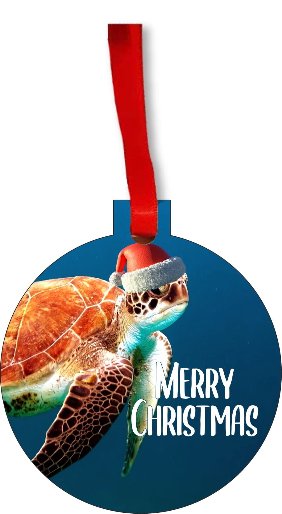 Sea Turtle Christmas Ornament Turtle Ornament Christmas DÃ©cor Hanging ...