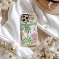 Phone Case: Palm Tree Summer Aesthetic With A Coastal Beach Design ...