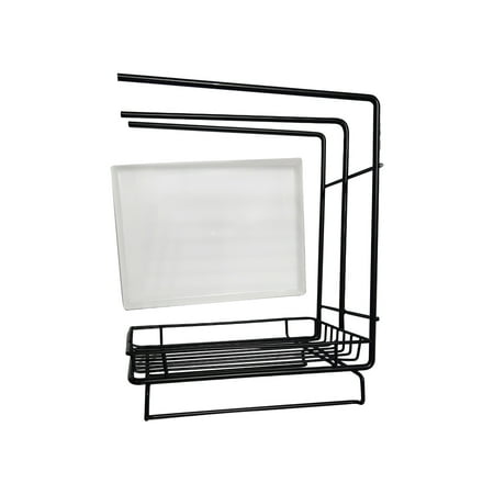 Kitchen Storage Draining Rack Countertop Wall Mounted Organizer Wall ...