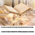 Strong Acrylic Book Rack For Heavy Books And Magazines Easy Assembly ...