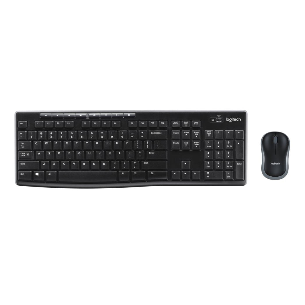 Logitech Wireless Keyboard and Mouse Combo for Windows, 2.4 GHz ...