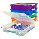 Storex 12x12 Stack & Store Box, Assorted Colors, Case of 5 - Walmart.com