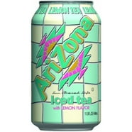 AriZona All-Natural Sun Brewed Style Lemon Iced Tea Drink, 1-Gallon ...