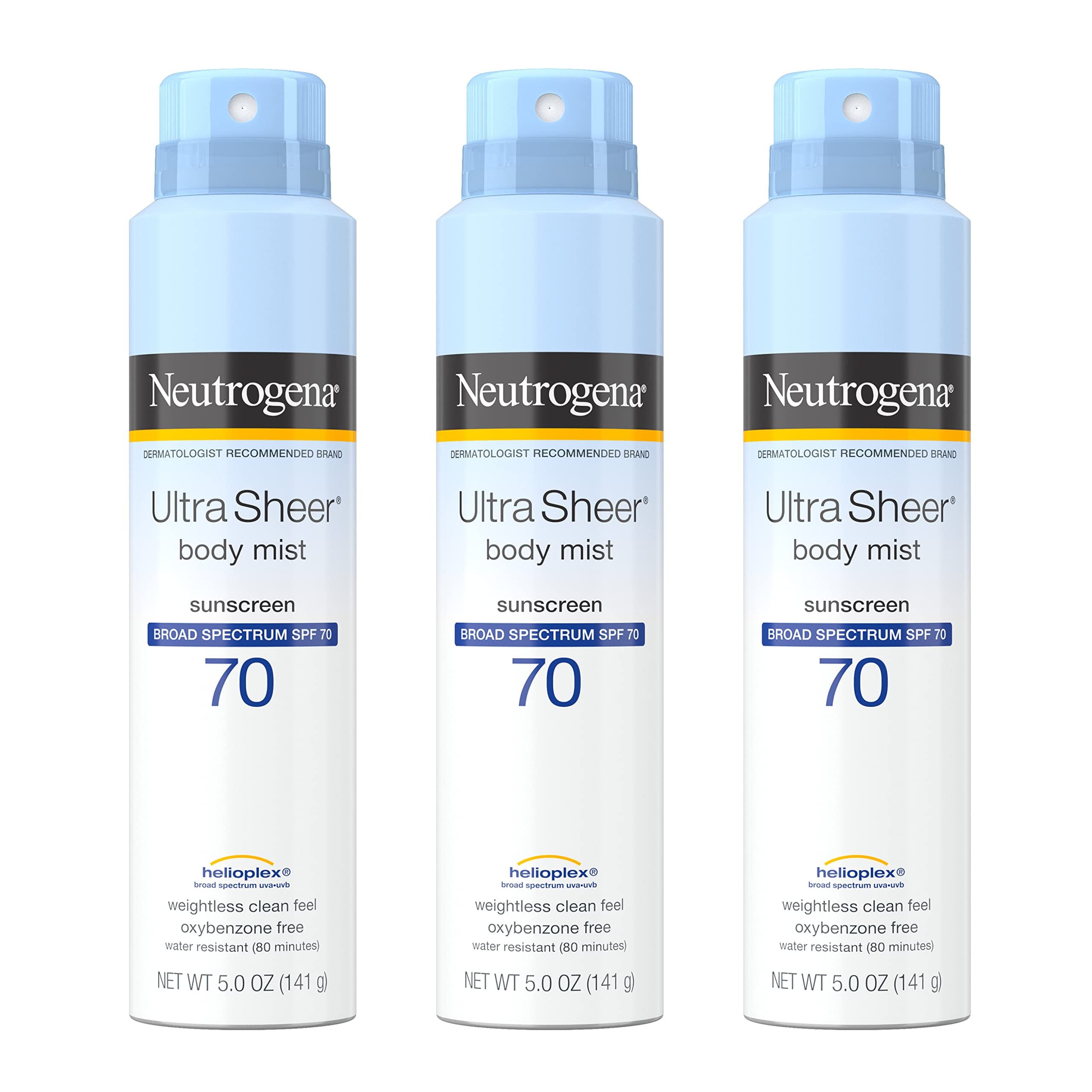 Spray de Protección Solar SPF 70 Neutrogena | Walmart en línea