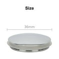 36mm Tap -Up Basin Waste Chrome Sink Push Button Click Clack Plug+Bolt ... 36mm Tap -Up Basin Waste Chrome Sink Push Button Click Clack Plug+Bolt ...